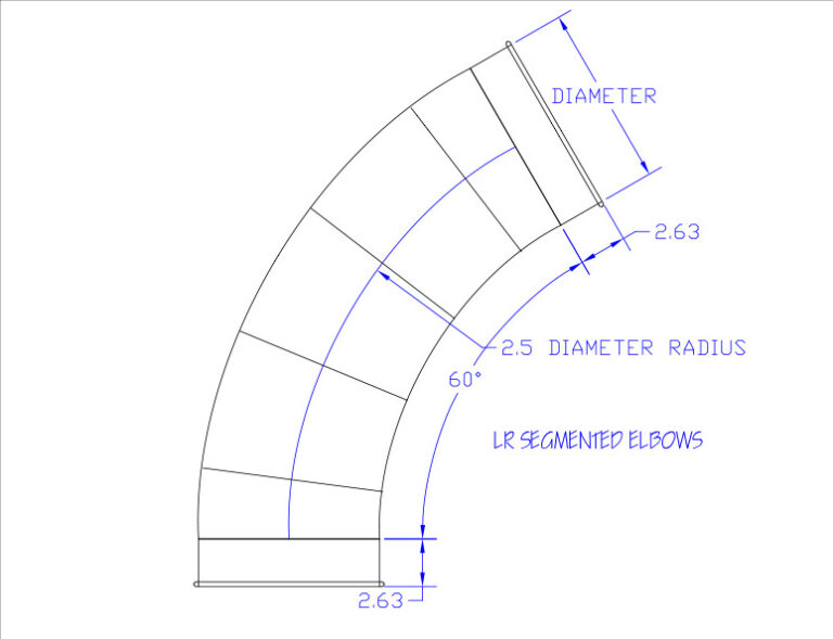 Snap It - LR Segmented Elbow - Carolina Air Systems